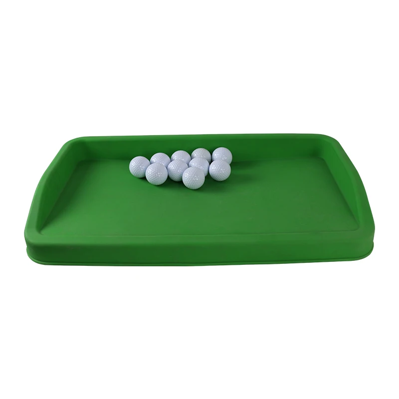 Golf Range Ball Trays - Durable Rubber Storage Solutions