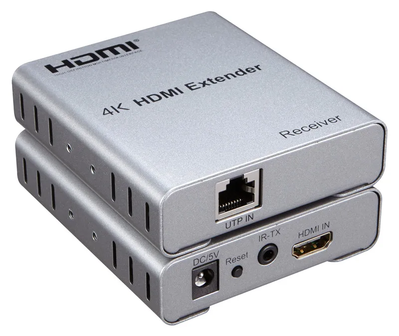 Hdmi Extender Tx/rx With Ir Over Cat5e/6 50m Hdmi 1.4 Launcher+receiver ...