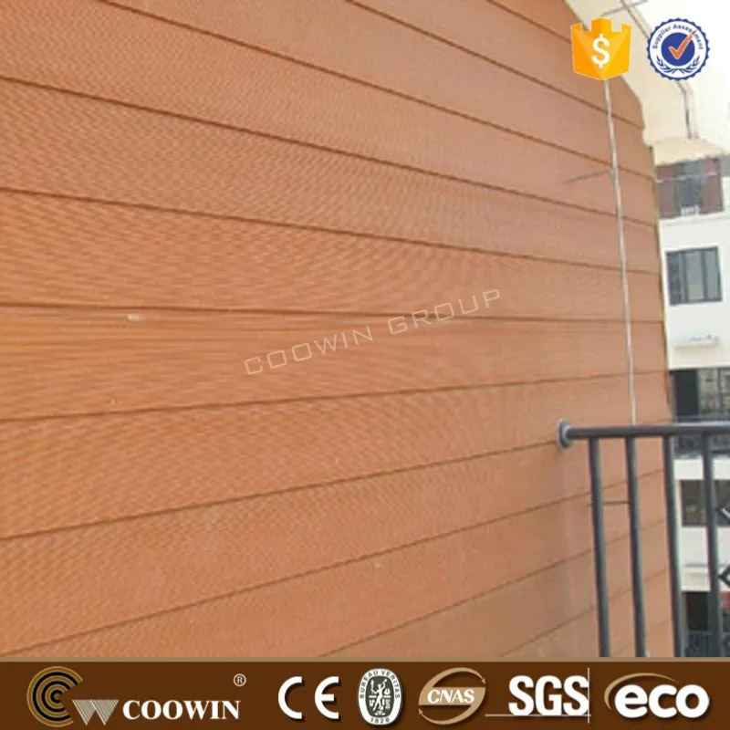 Pwc Wall Cladding Fireproof Wood Plastic Composite Fence Panel - Buy ...