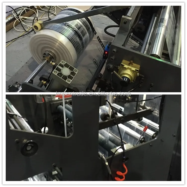 Pe Pvc Pp Woven Fully Automatic Slider Zipper Bag Making Machine - Buy ...