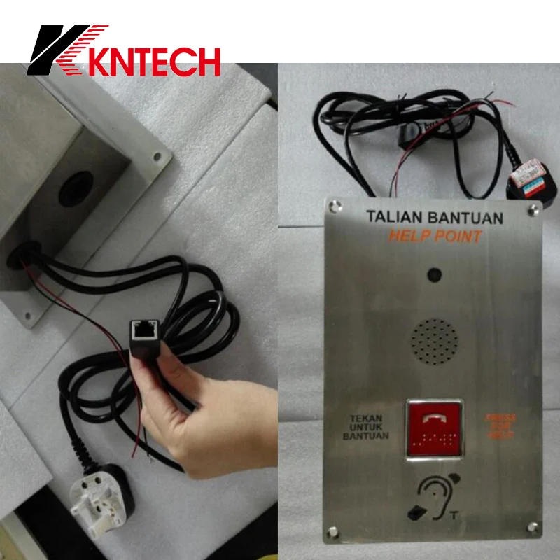 KNZD-20W-IPIL Video Intercom - Handsfree Braille Voip Phone