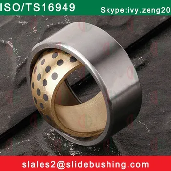 Steel Ring+brass Graphite Plug In Brass Spherical Bushing,Bronze ...