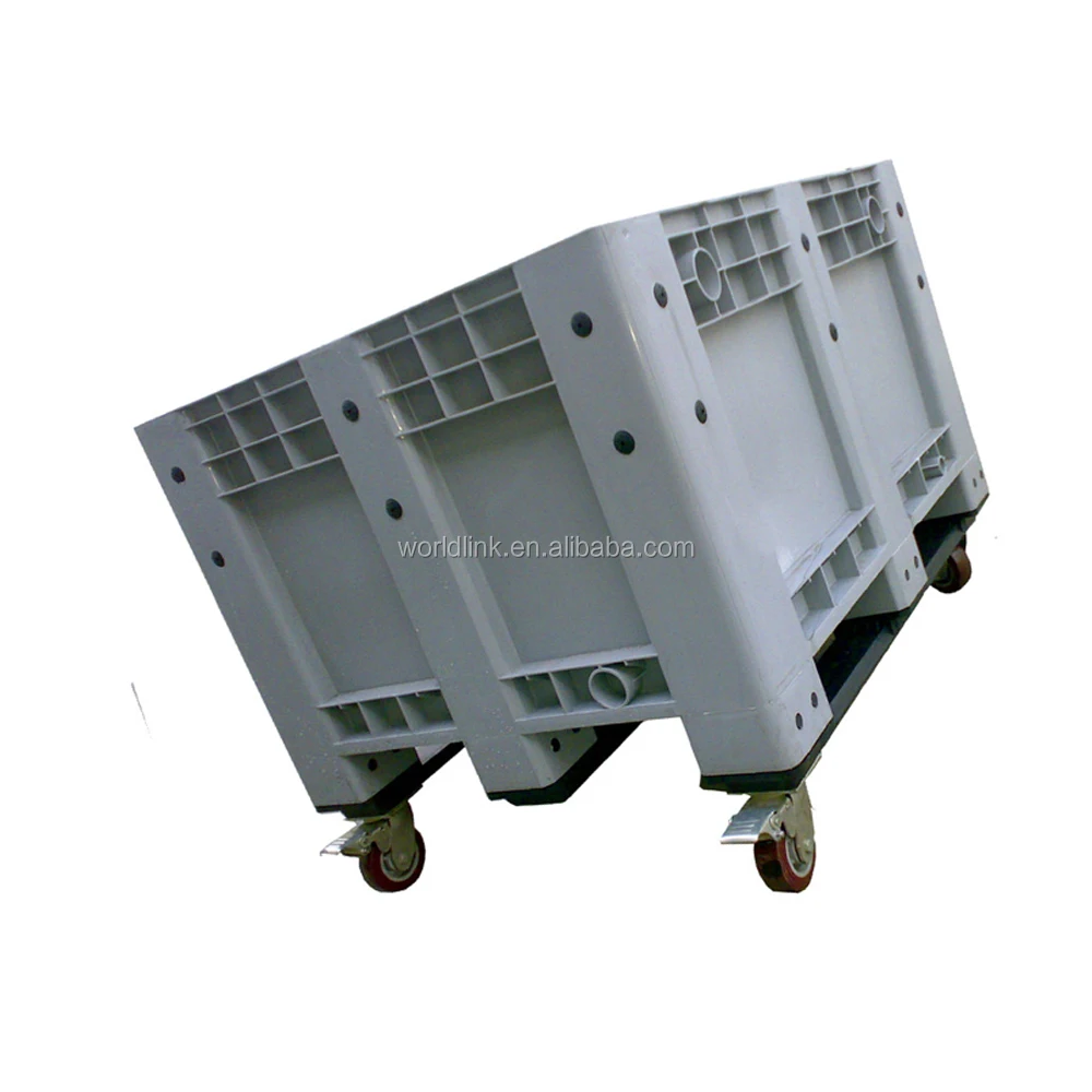 1000kgs Heavy Duty Perforated Plastic Pallet Box for Agriculture