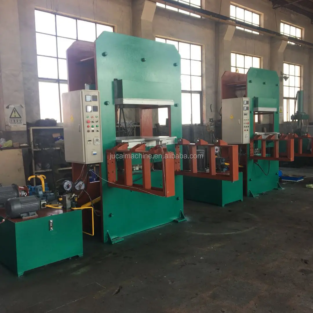 500 Ton Pressure Frame Rubber Plate Vulcanizer /rubber Vulcanization ...