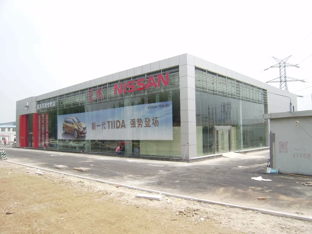 Structural Steel Frame Exhibition Hall Design - Q235B/Q345B