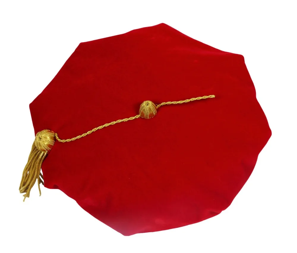 Velvet Doctoral Tam With Gold Bullion Tassel - Black 8 Sides| Alibaba.com