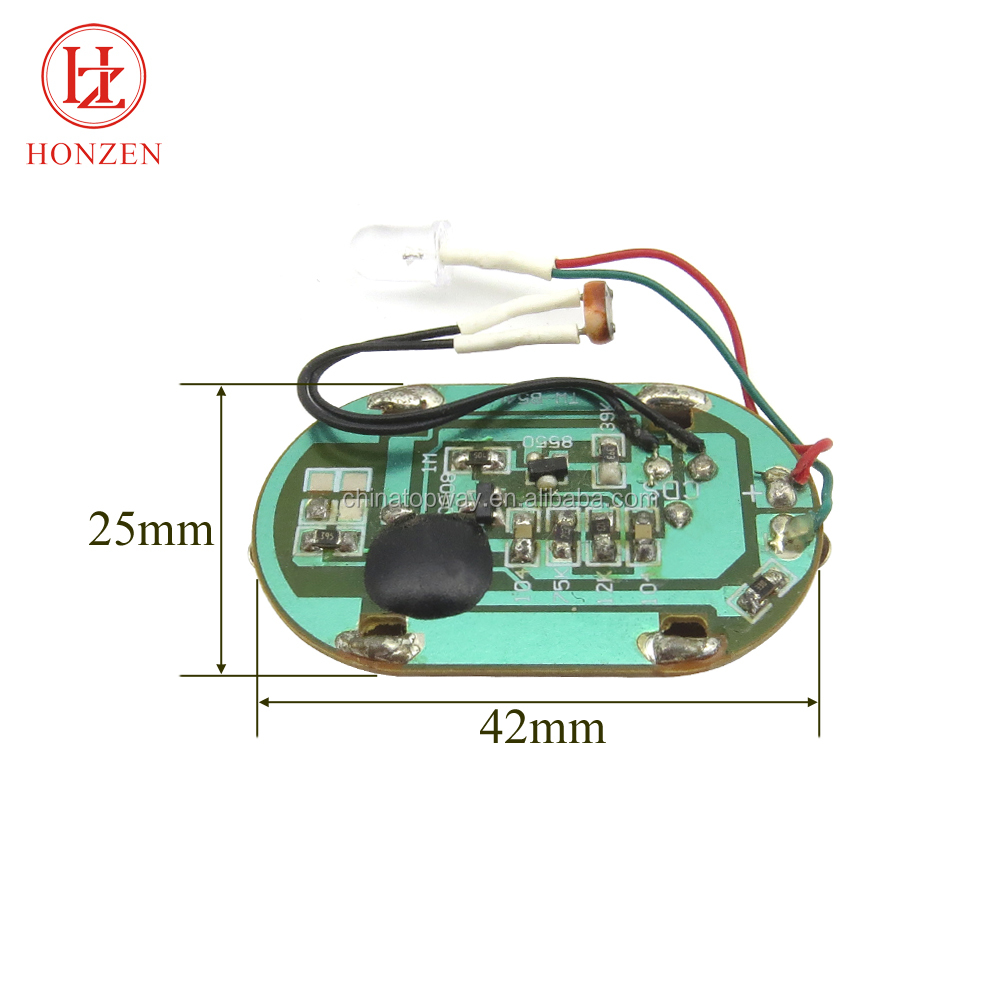 Battery Operated Blinking LED Lights with Light Sensor