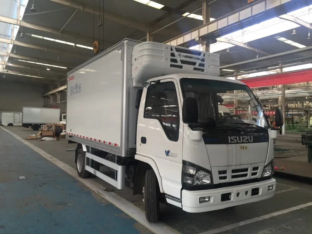 Meat Transport Refrigerated Truck Body With Meat Rail - Buy Meat ...