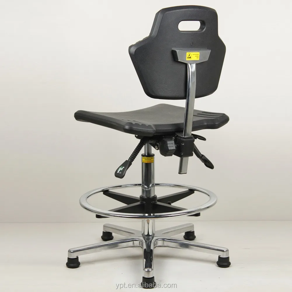 Industrial Workshop Chair - Adjustable, Antistatic, and Durable