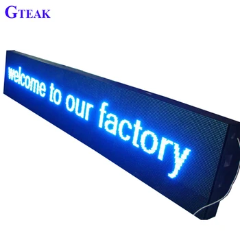 Programmable Electronic Led Sign Outdoor Banner Display - Buy ...