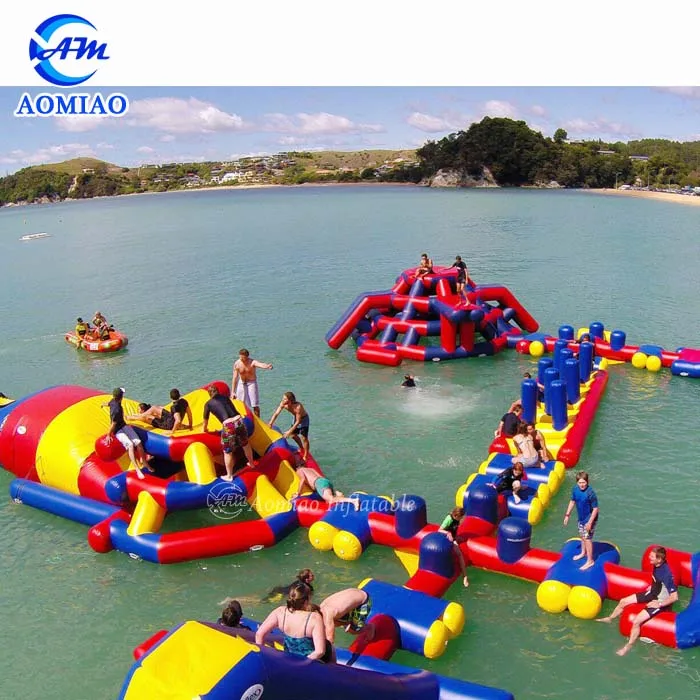 Parque Acuático Inflable Con Obstáculos De Agua Flotante,En Venta - Buy ...