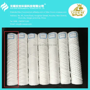 10"20"30"40" Pp Yarn Filter Cartridges Water Filter With 5 Micron - Buy ...