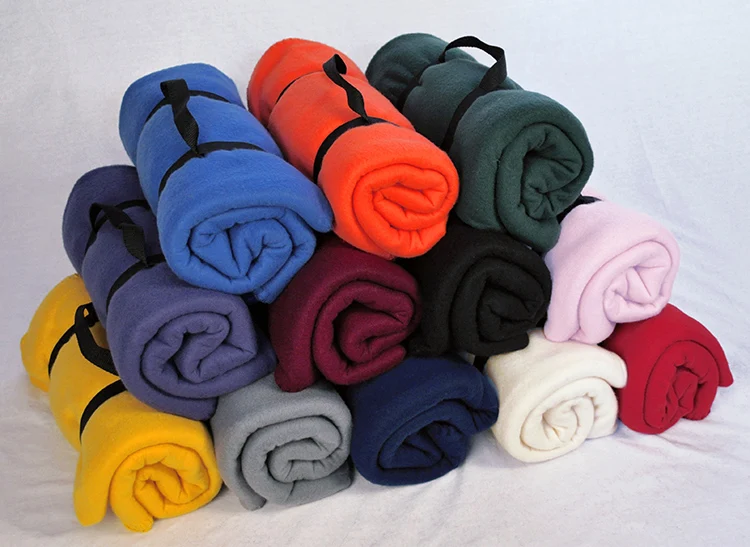 China Manufacturer Supply 100% Polyester Knitted Plain Style Dyed Polar ...