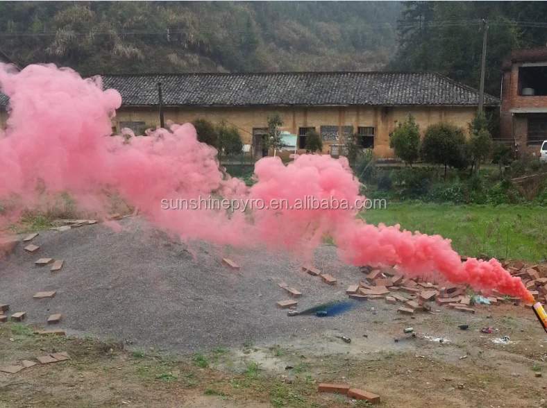80sec SOS Handheld Color Smoke Signal Fireworks| Alibaba.com