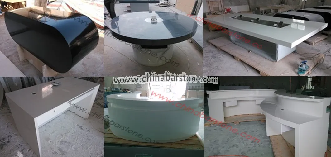 Modern Reception Desk,Luxury Spa Front Counter Design With Led - Buy Modern Reception Desk ...