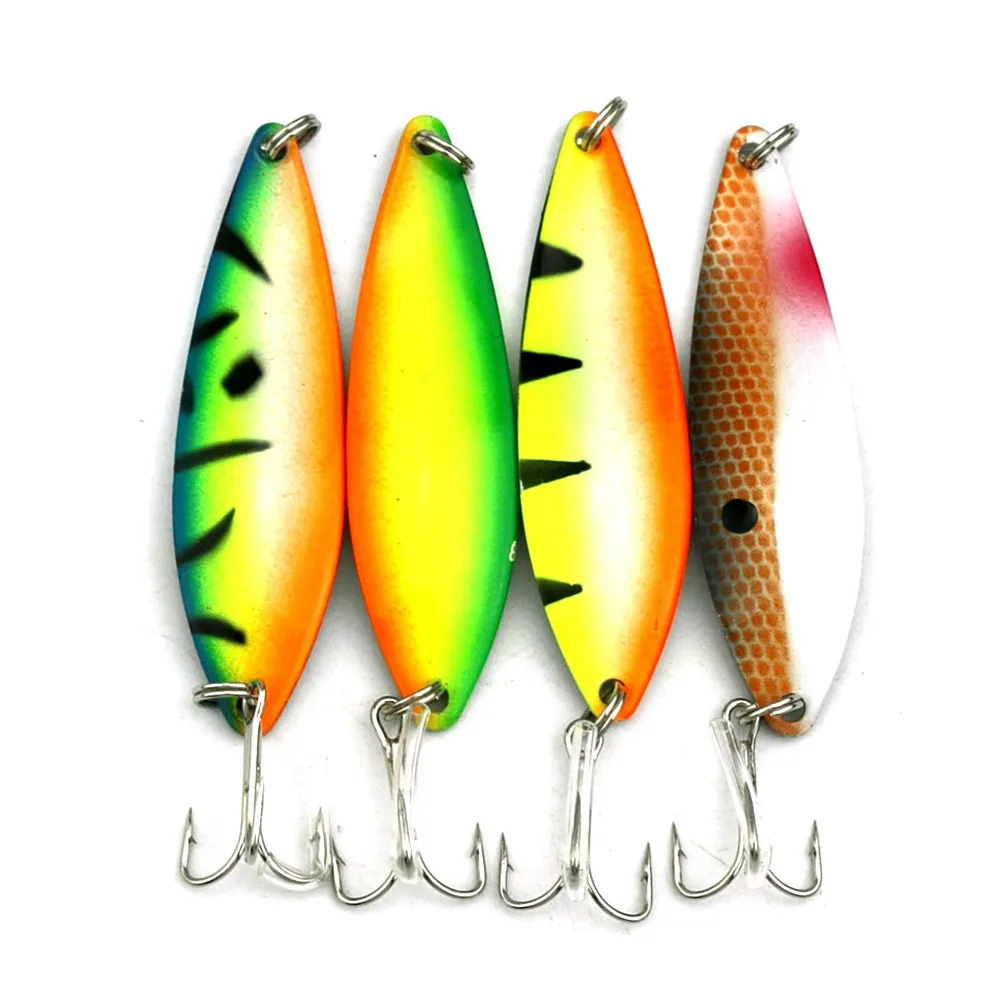 Metal Fishing Lure Bait 72mm 18g Spinner Spoon Fishing Pesca Fishing ...