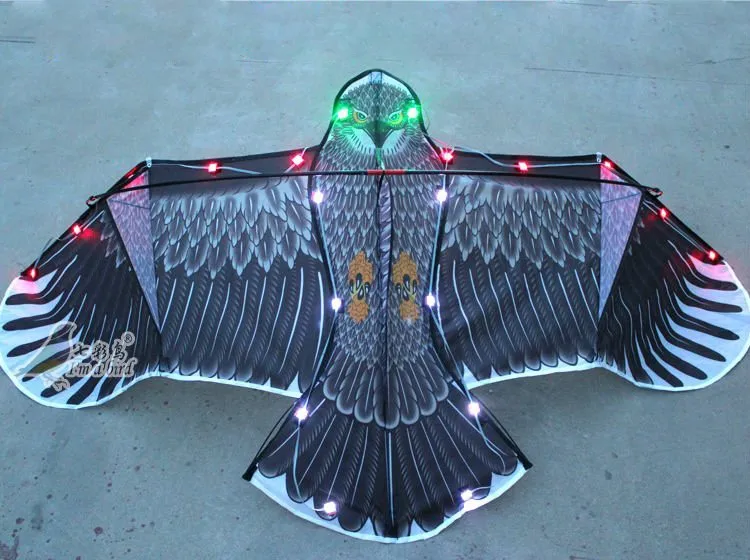 Large Led Night Eagle Bird Kite Easy Flying Kite For Sale - Buy Kite ...