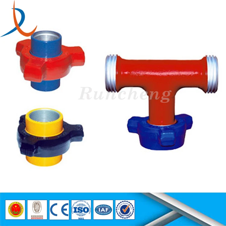 Api 16c Butt Weld Hammer Union / High Pressure Hammer Union / Oilfield ...