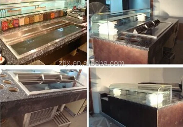 Thailand Cold Stone Table Slab Ice Table Fried Ice Cream Machine - Buy ...