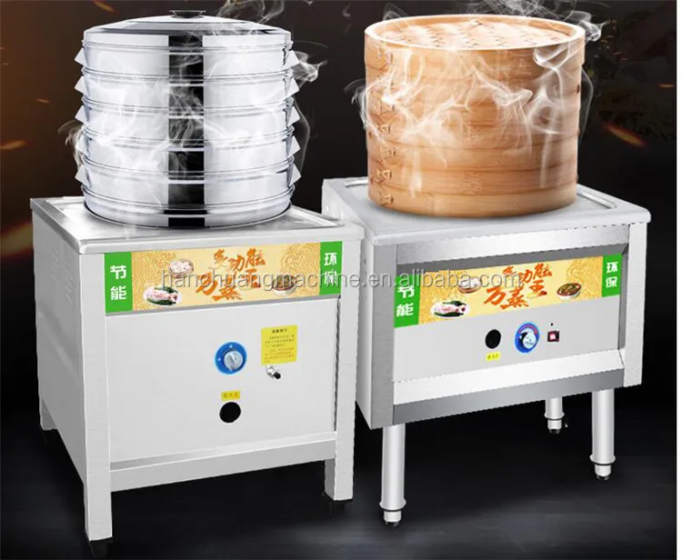 Dumpling Steaming Machine/gas Steamer Cooker 0086-18737189043 - Buy ...