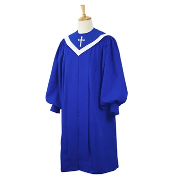 New Design Well Sell Blue Clergy Robes,Priest Gown,Customized Choir ...