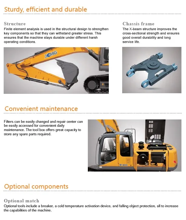 XE215S Long Reach Amphibious Excavator - High Efficiency