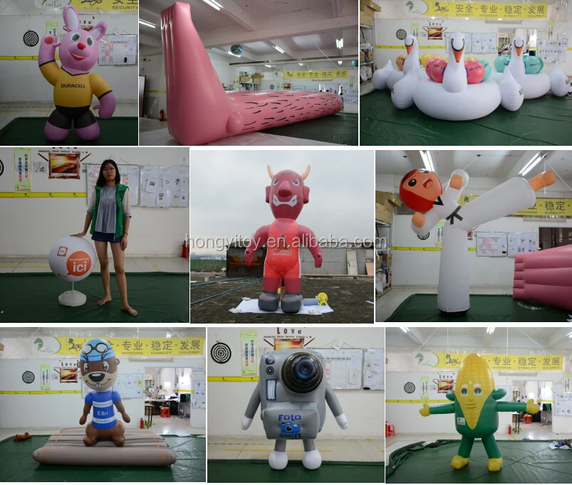 Customizable Inflatable Human Shape Balloon - Pink Mannequin