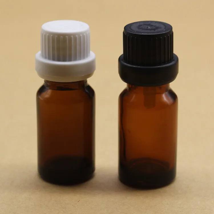 10 ML Amber Glass Dropper Bottle - Perfect for Aromatherapy