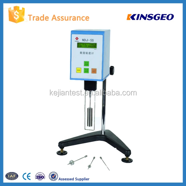 Viscometer rotation type ndj-5s viscometer digital led display| Alibaba.com
