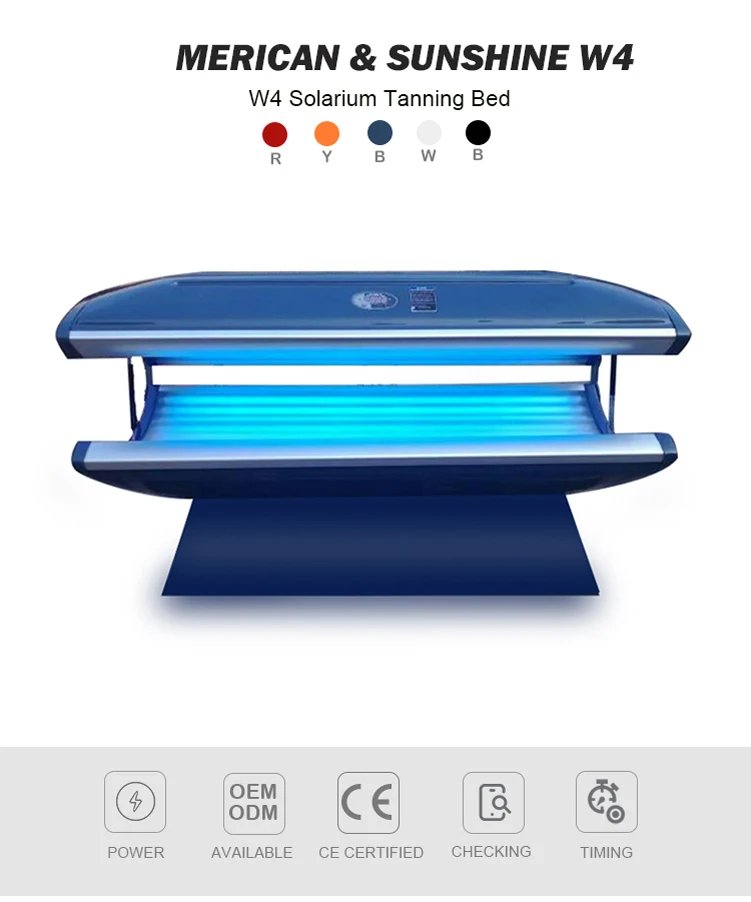 Tanning Machine German Factory Wholesale Solarium Tanning Bed Solarium ...