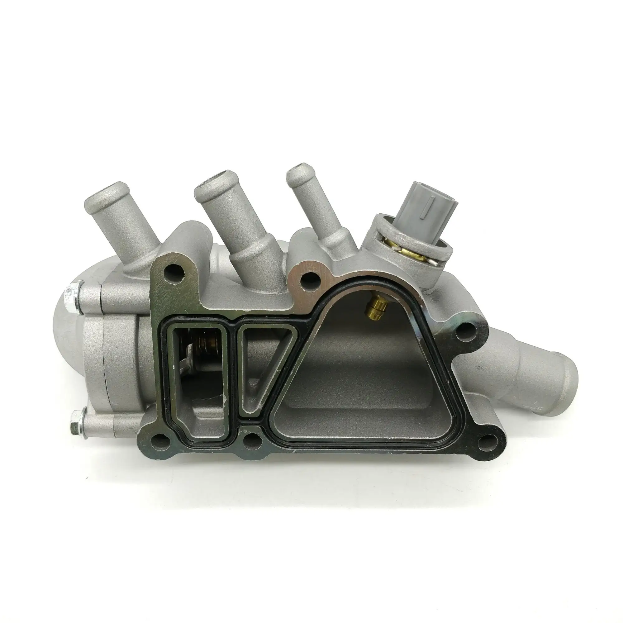 2s6g8a586b1a 汽车铝合金恒温器外壳适合 05-12 福特 Courier Baja A9jb 发动机组装部件 M2s6g ...