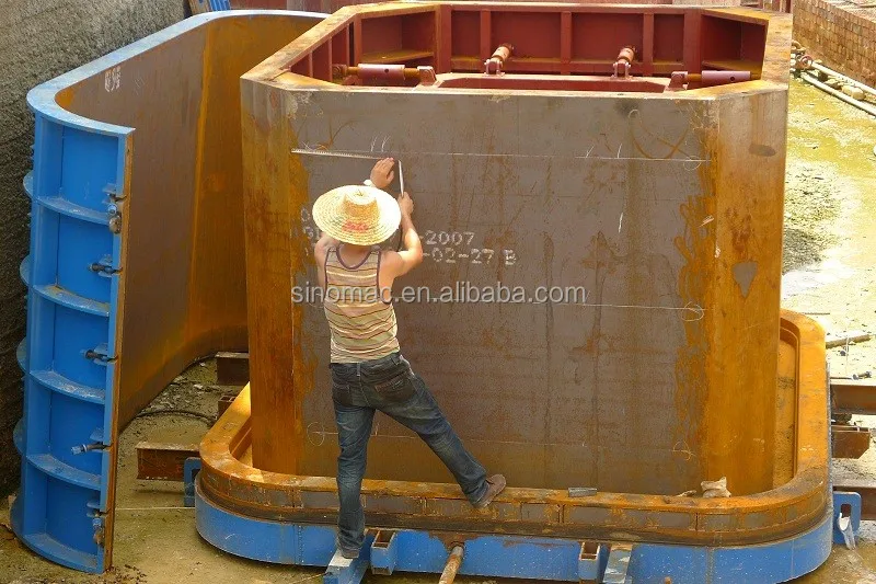 Precast JCCP RCP Reinforced Concrete Box Culvert Pipe Production Plant ...