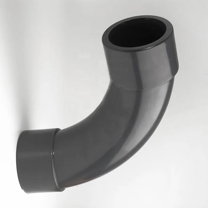 China Buis Plastic Pvc 90 Graden Solvent Cement Lassen Verbinding Korte ...