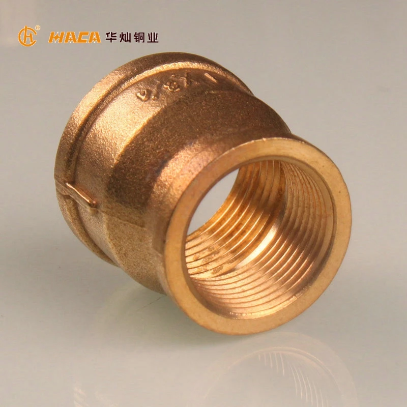 High-precision Casting F1/4*1/2 Round Head Brass Reducing Socket - Buy ...