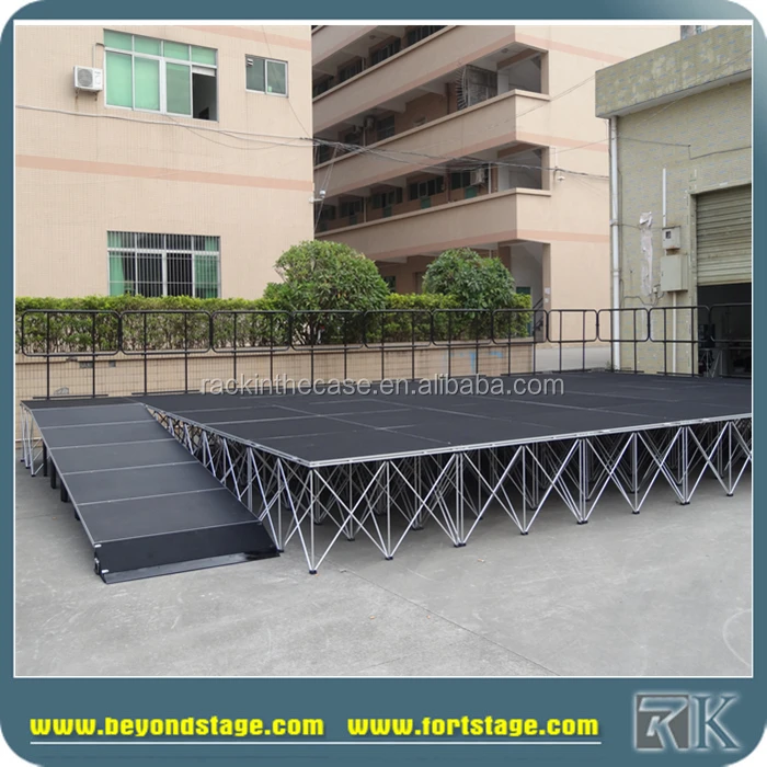 Mobile Movable Platform Stage Flexible Riser Stage Aluminum - Buy ...