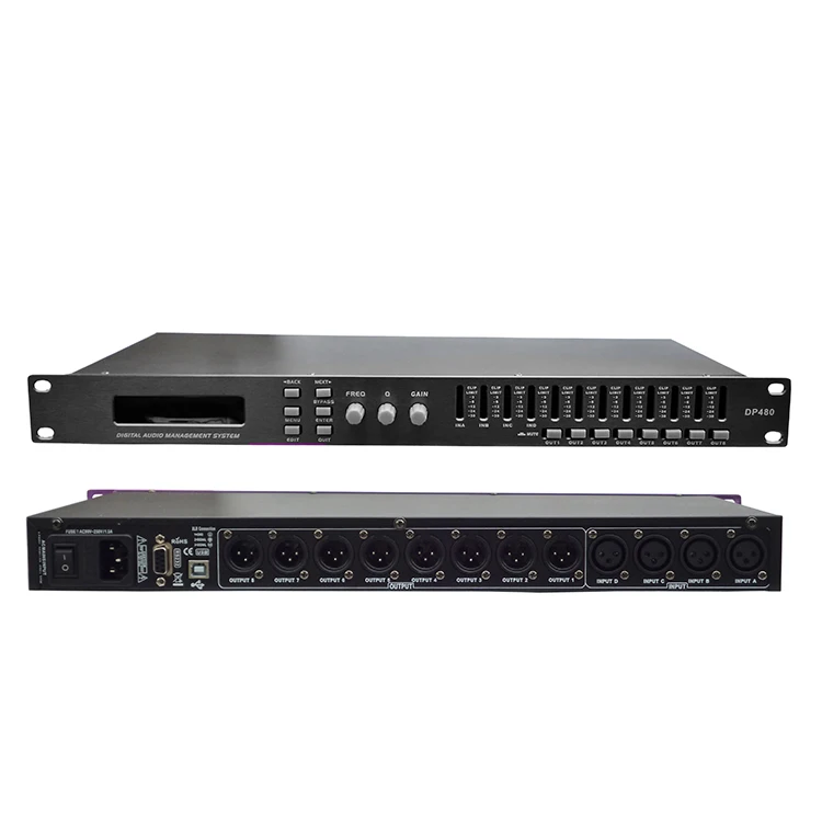 Sinbosen P-448 Digital Audio Processor - 4 In, 8 Out