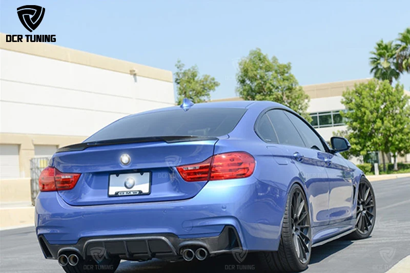 2014-2017 Car-type For Bmw 4 Series F32/f33 M-tech Carbon Fiber Rear ...