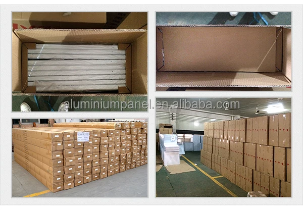 Rectangular Channel Baffle Aluminum Ceiling System - Buy Aluminum ...