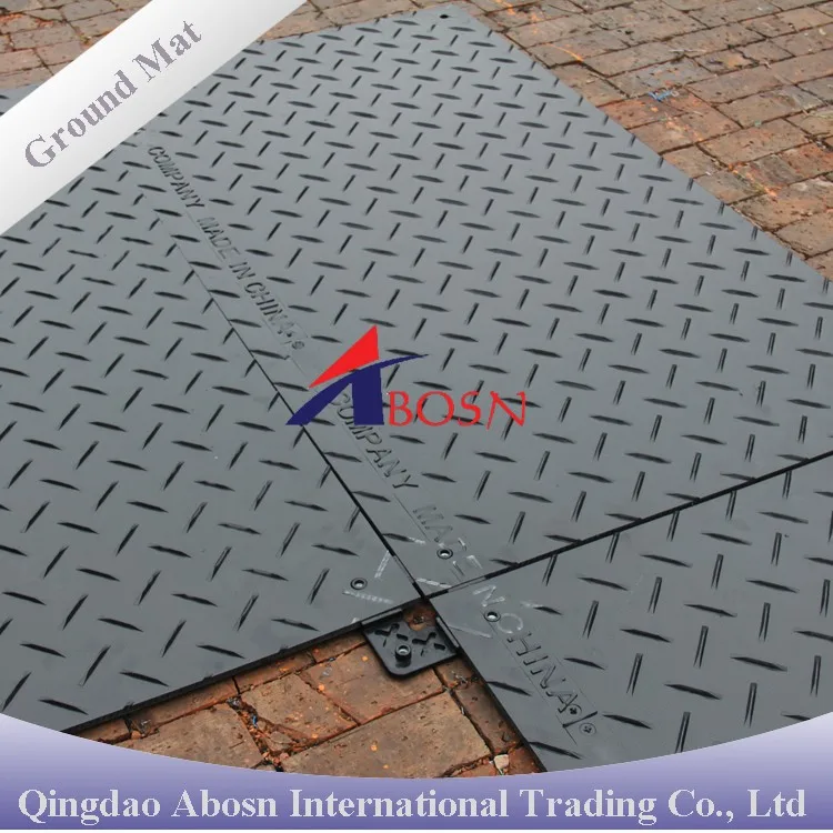 Polyethylene Portable Beach Access Mat And Construction Road Mats For ...