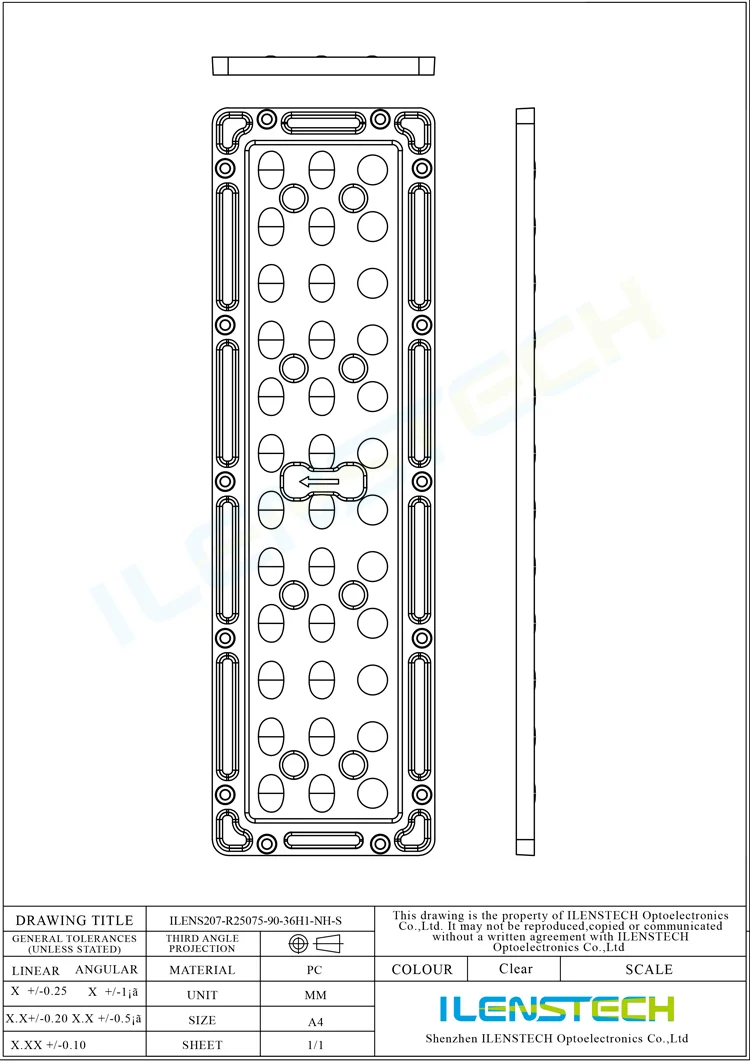 90 Degree Lens for 3030 3535 LED Modules - IP67 LED Lens