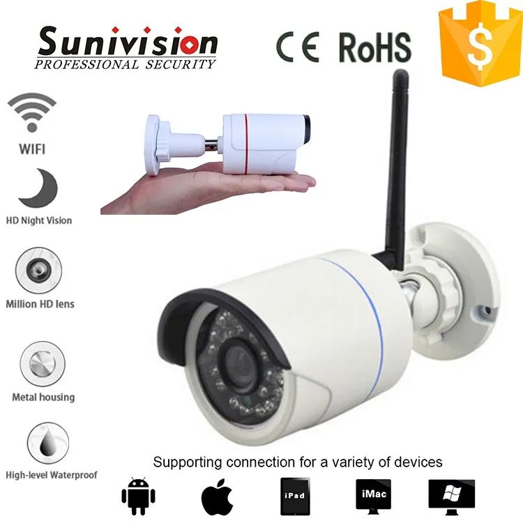 8 Megapixel Wireless Wifi Ip Camera Bullet Proof Cctv Camera Indoor ...