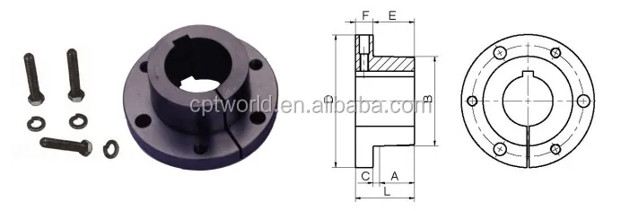 Qd Bushing Sds Series Taper Lock Shaft Collar Coupling - Buy Taper Lock ...
