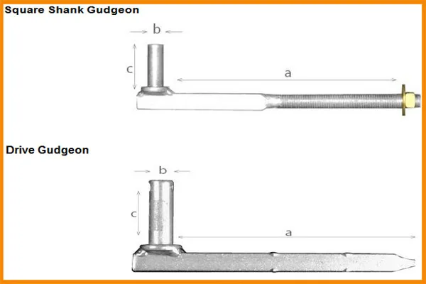Durable Farm Gate Latches, Gudgeons & Hinges - Hot Dip Galvanized