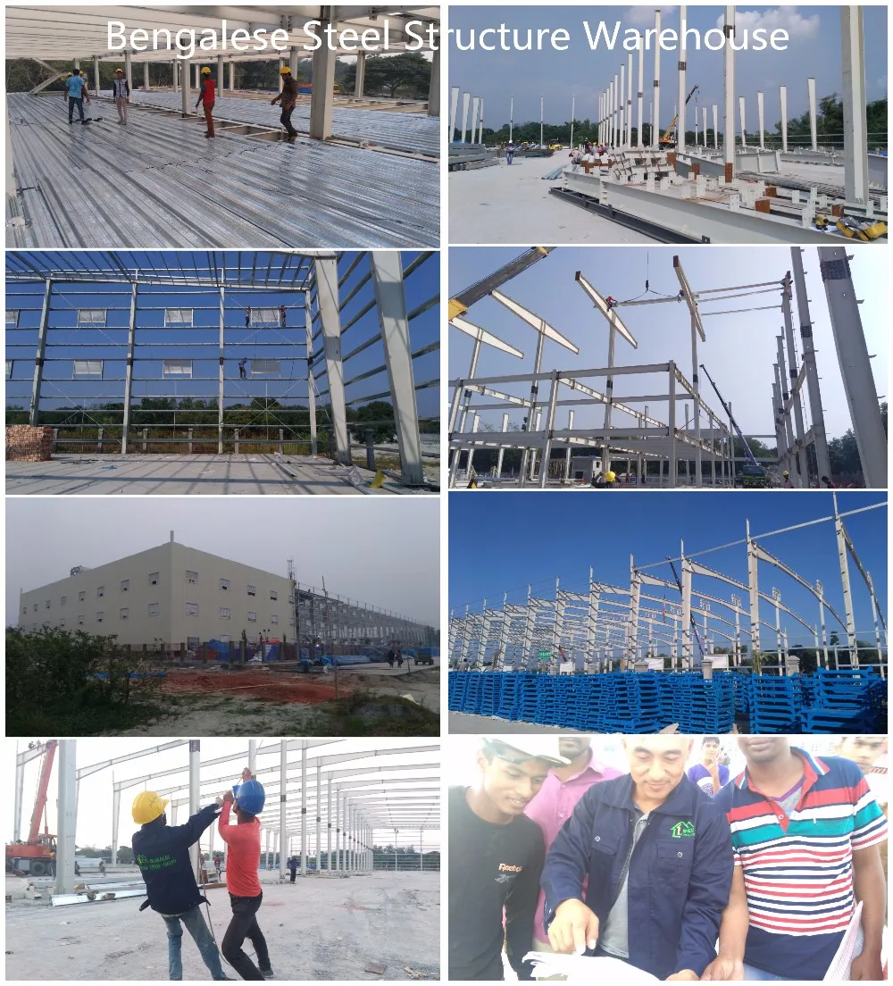 Precast Design Ready Made Light Steel Structure Building Prefabricated ...