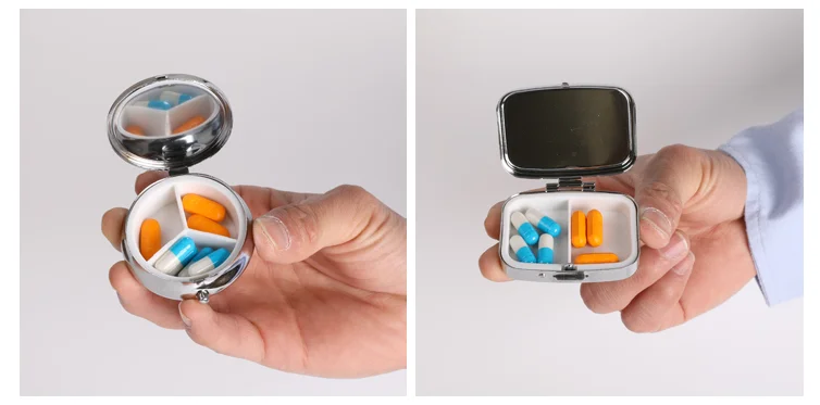 High Quality Custom Metal Pill Box/pill Case/medicine Box - Buy High ...