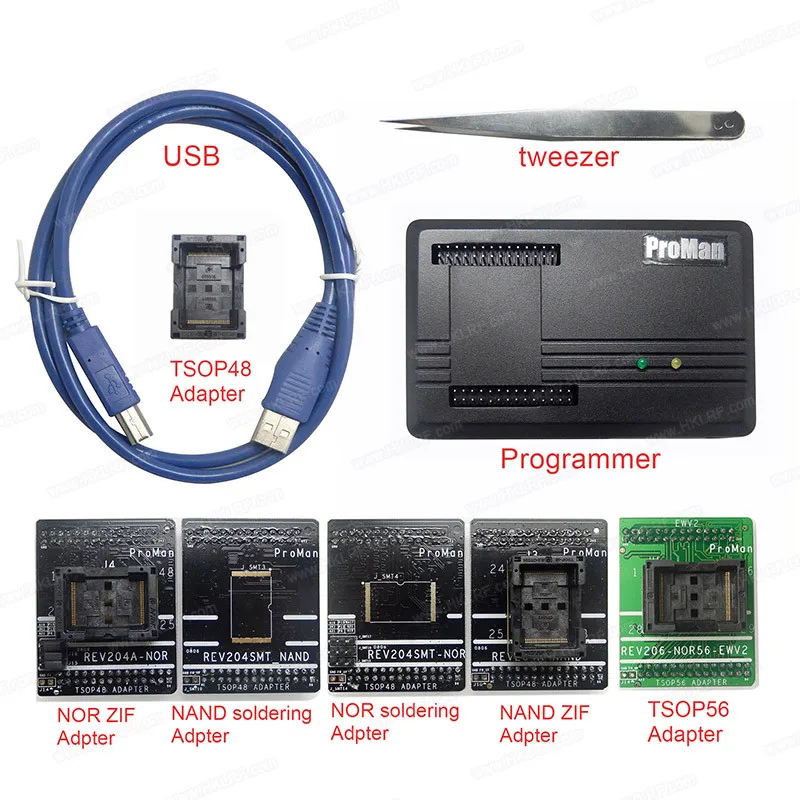 Tl86 Plus Proman Flash Nand Programador De Recuperación De Datos,Chips Programador Con Adaptador ...