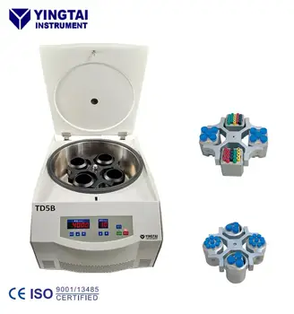 Low Speed Large Capacity Swing Bucket 4x800ml 5000 Rpm Lab Centrifuge ...