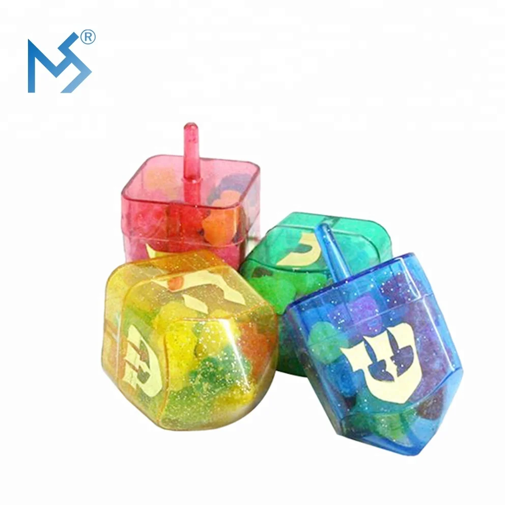 Hanukkah Jewish Judaica Dreidel Flash Spinning Top Toy Gift - Buy ...