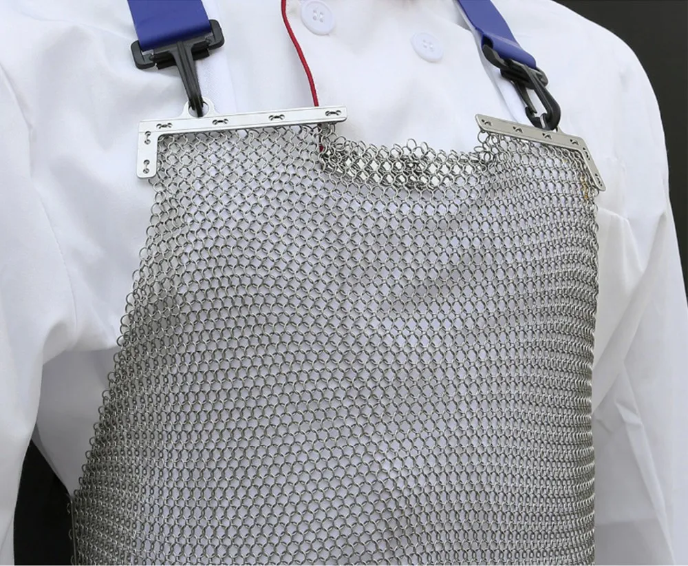 304L Stainless Steel Mesh Chainmail Protective Grade 5 Chain Mail ...