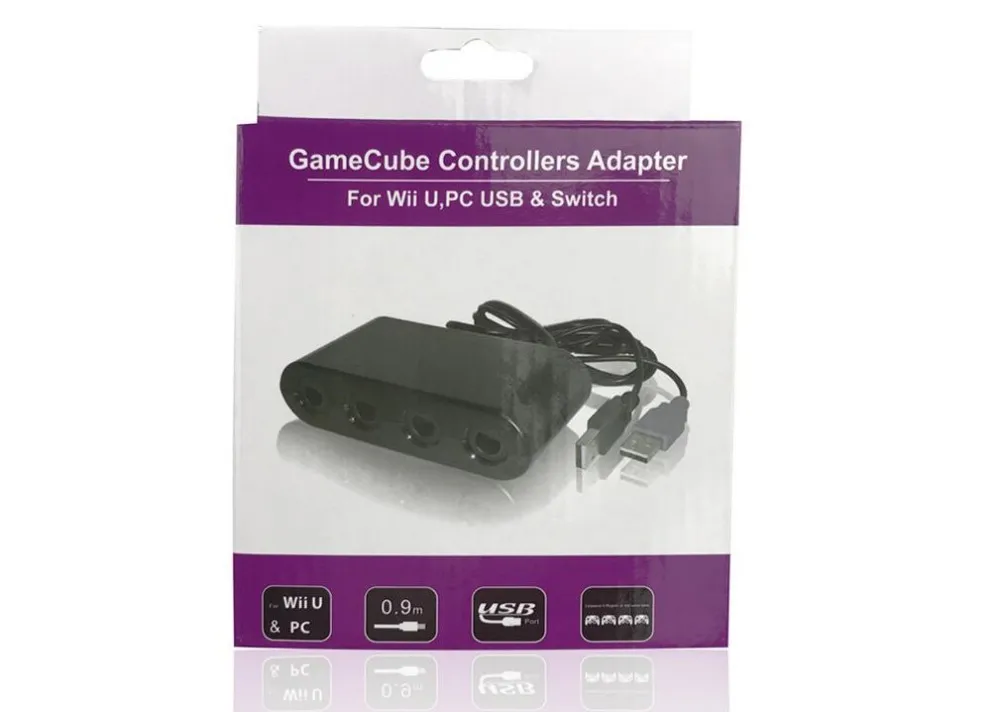 NGC Controller Adapter for GameCube, Wii U, Switch & PC - Versatile USB ...